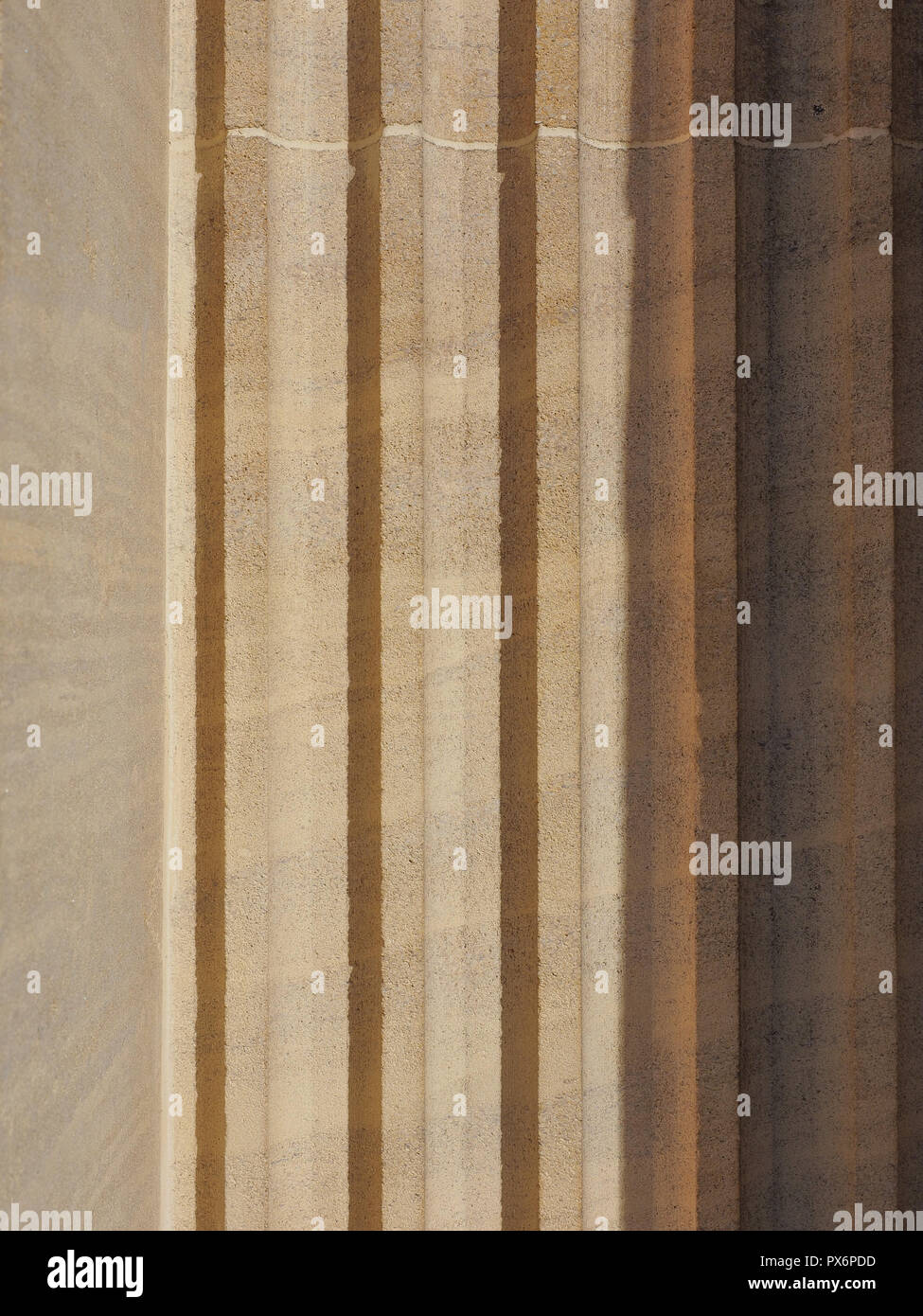 doric style pillar column used as architectural element Stock Photo - Alamy