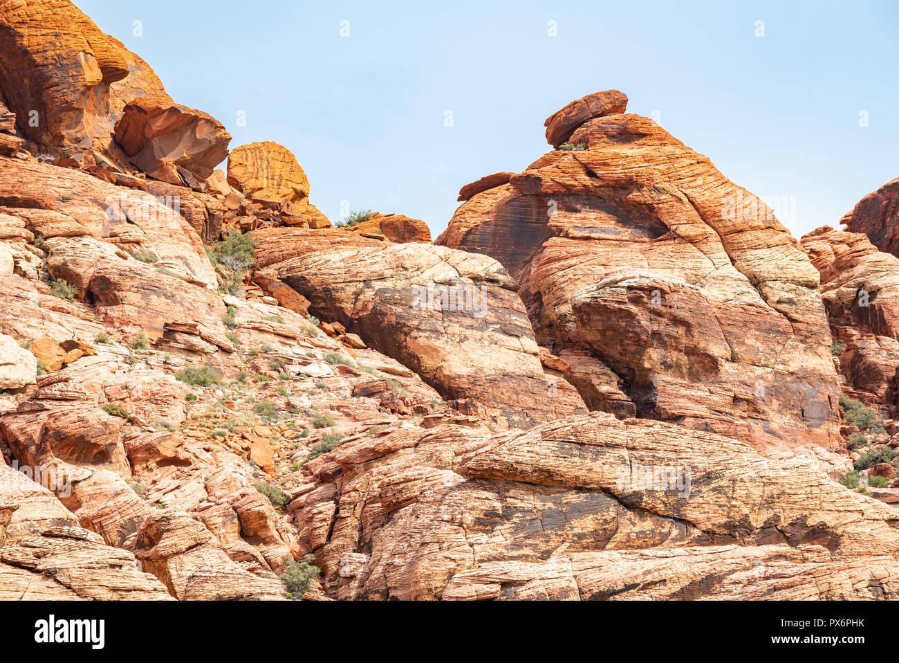 Red Rock Canyon National Conservation Area in Las Vegas Nevada USA ...