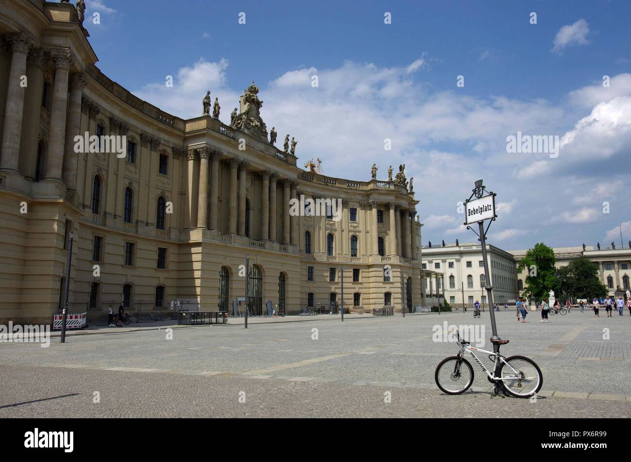 Berlin, Germany. Bebelplatz Stock Photo - Alamy