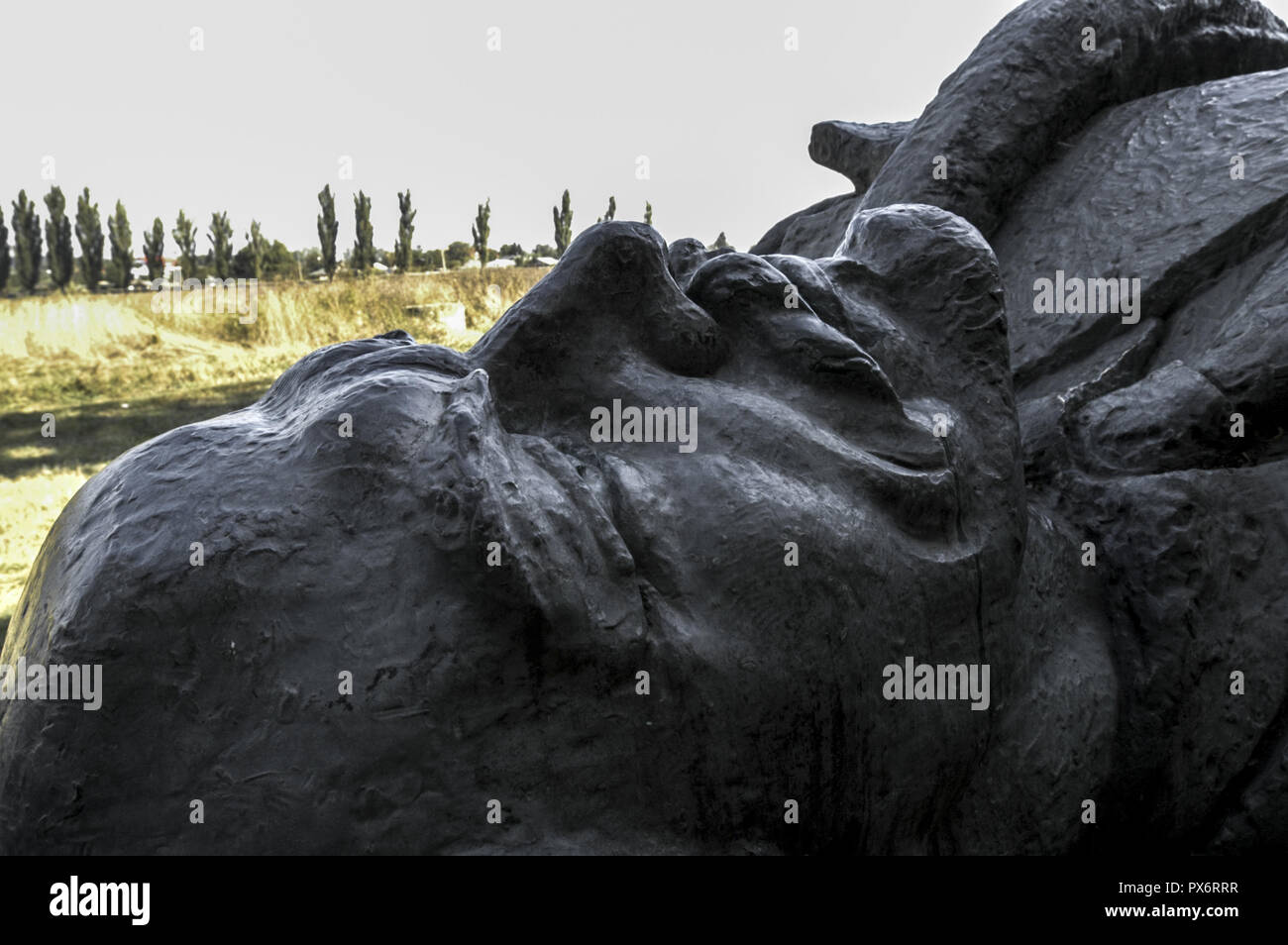 Past communism curiosity end face landmark lenin lenin hi-res stock ...