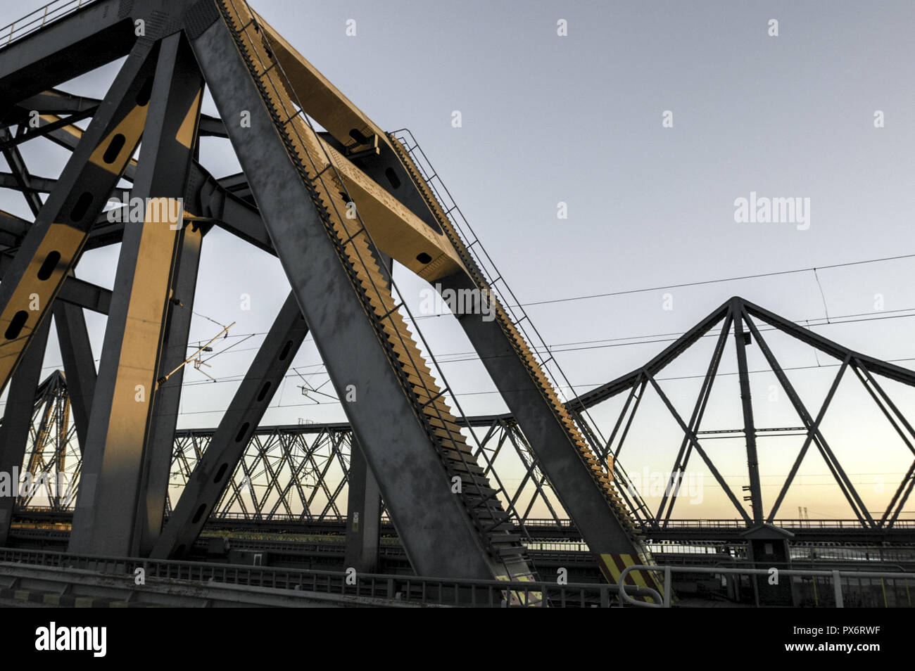 Danube bridge, Romania, Black Sea Coast, Constanta area Stock Photo - Alamy