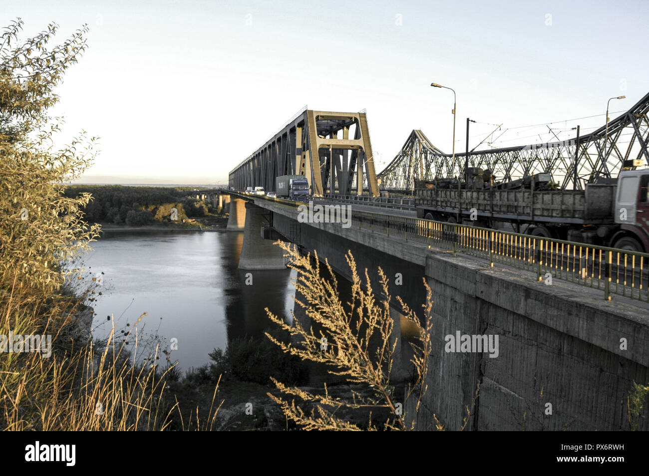 Danube bridge, Romania, Black Sea Coast, Constanta area Stock Photo - Alamy