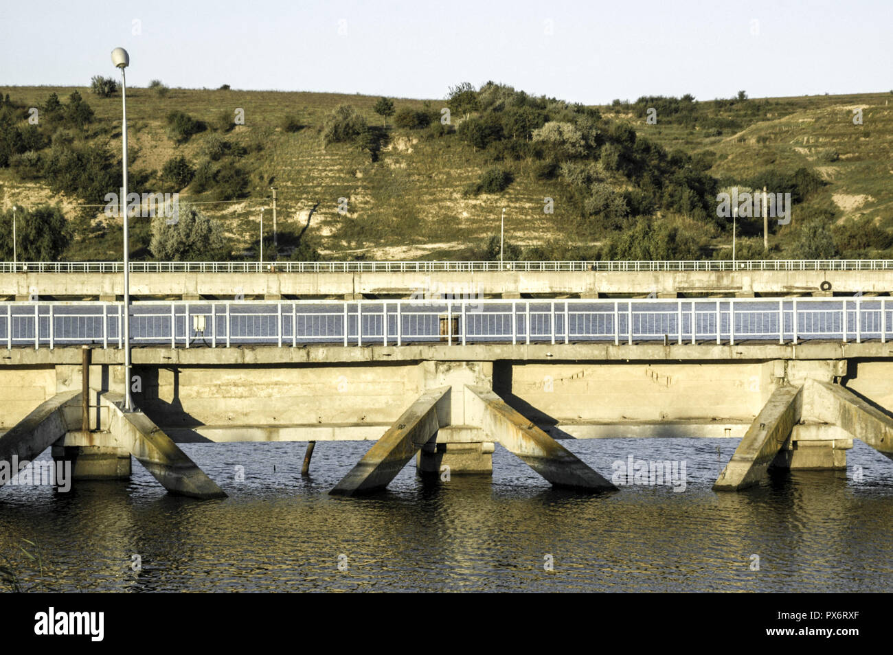 Channel, connection Danube with Black Sea, Romania, Black Sea Coast ...