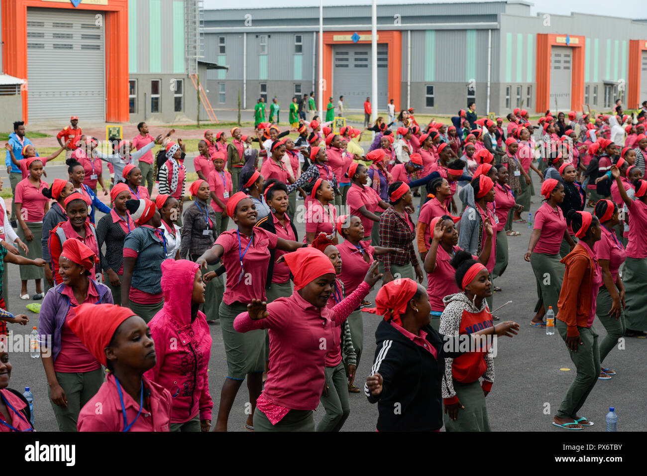 Hawassa industrial park worker hi-res stock photography and images - Alamy