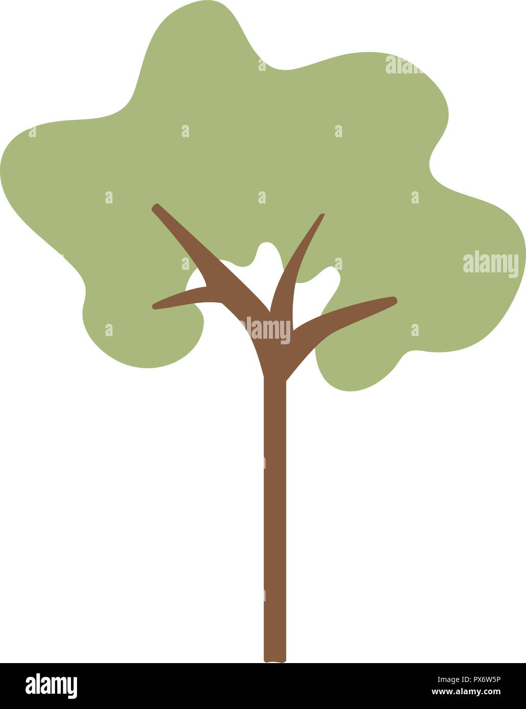tree plant isolated icon Stock Vector Image & Art - Alamy