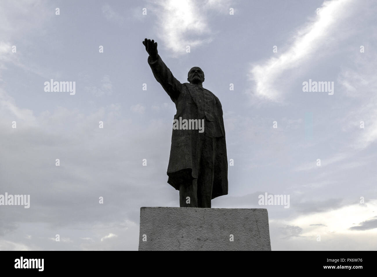 Statue of Lenin, Ukraine, Western Ukraine Stock Photo - Alamy