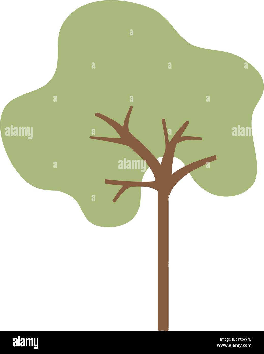 tree plant isolated icon Stock Vector Image & Art - Alamy