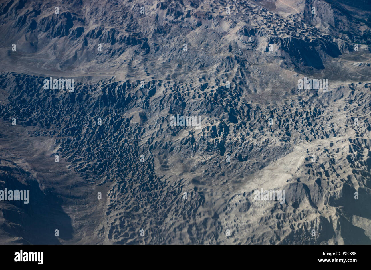 Aerial landscape of Taurus mountain range in Minor Asia area in Turkey ...