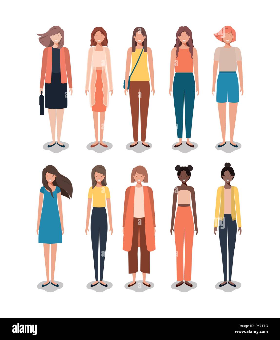 About women Stock Vector Images - Alamy