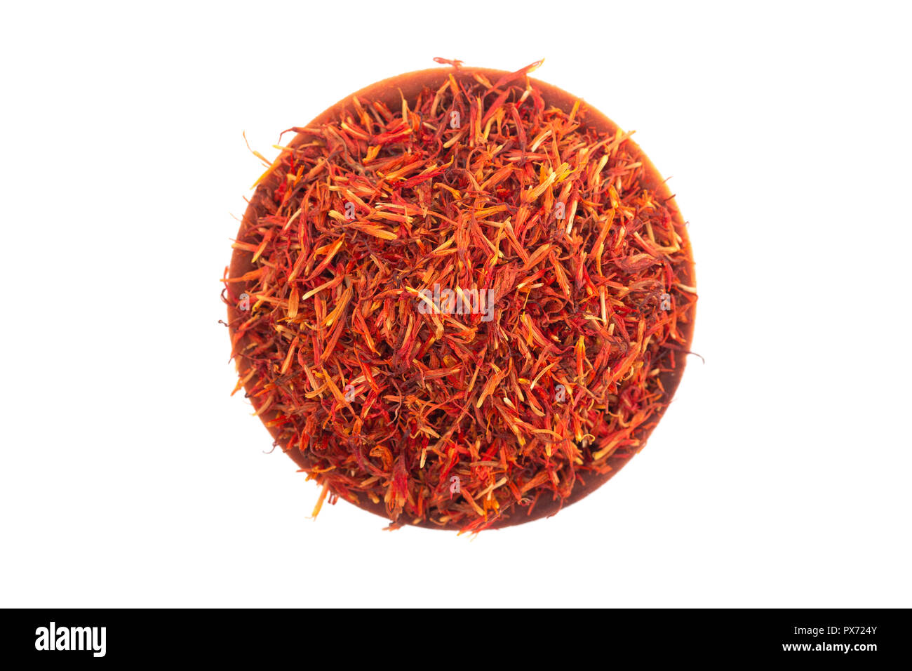 The Beautiful Red Spice of the Saffron Flower Stock Photo - Alamy