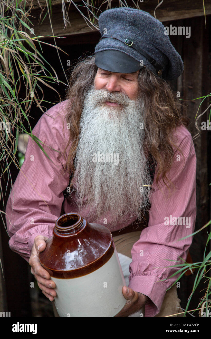 Old Prospector in a mine in South Dakota Stock Photo - Alamy