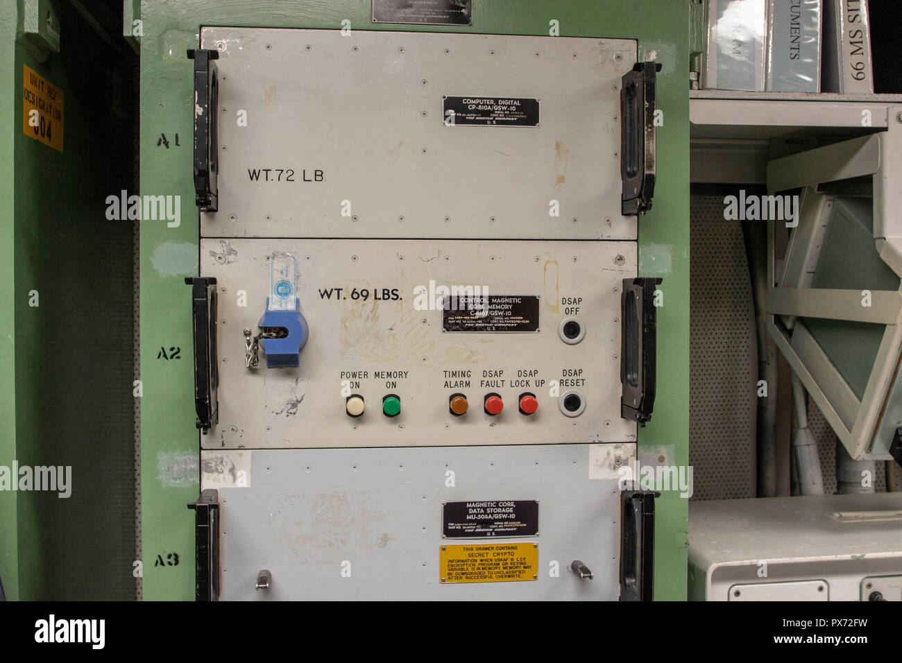 Missile launch control panel hi-res stock photography and images - Alamy