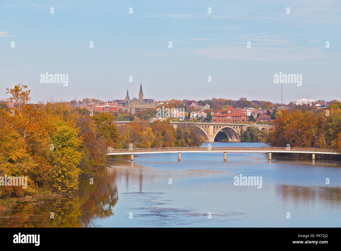 Georgetown university buildings hi-res stock photography and images - Alamy