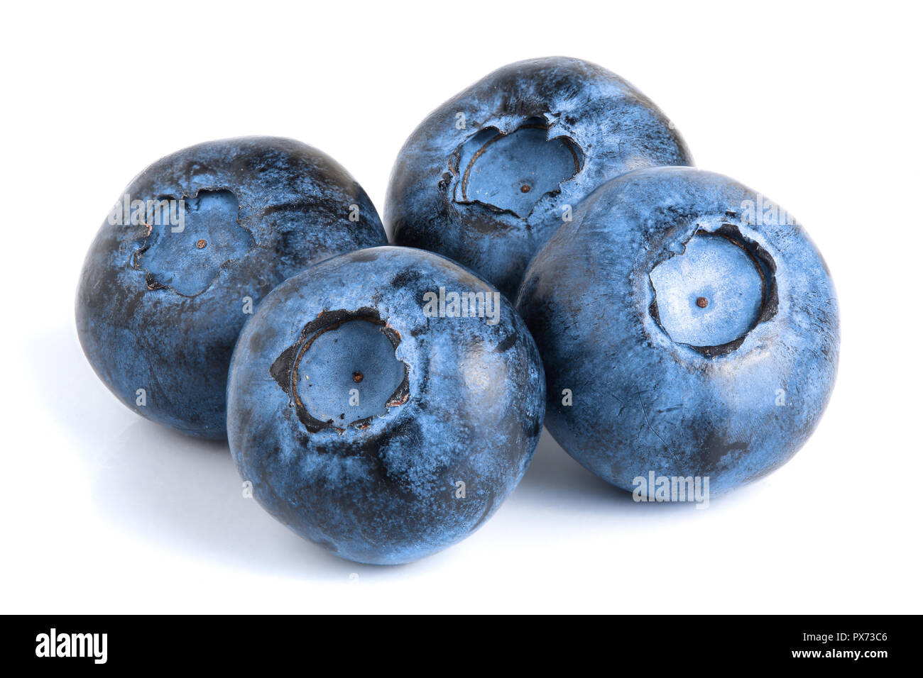 fresh ripe blueberry isolated on white background Stock Photo - Alamy