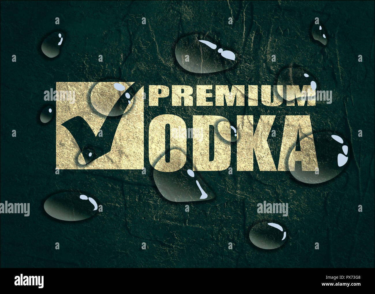 Vodka logo design. Typography concept for vineyard. Abstract winery ...