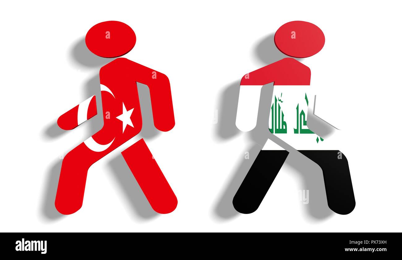 Image relative to politic relationships between Iraq and Turkey ...