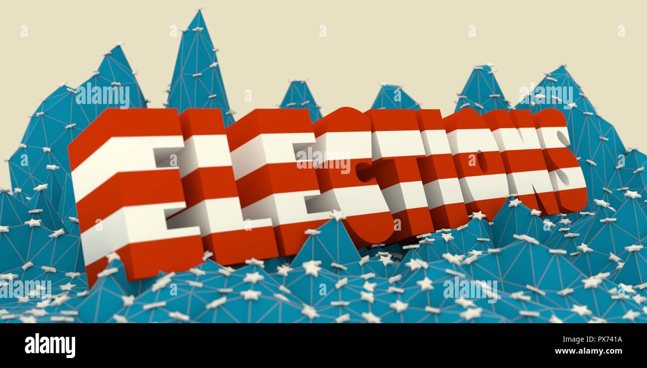 Low poly mountains landscape. 3d illustration. Polygonal mosaic ...