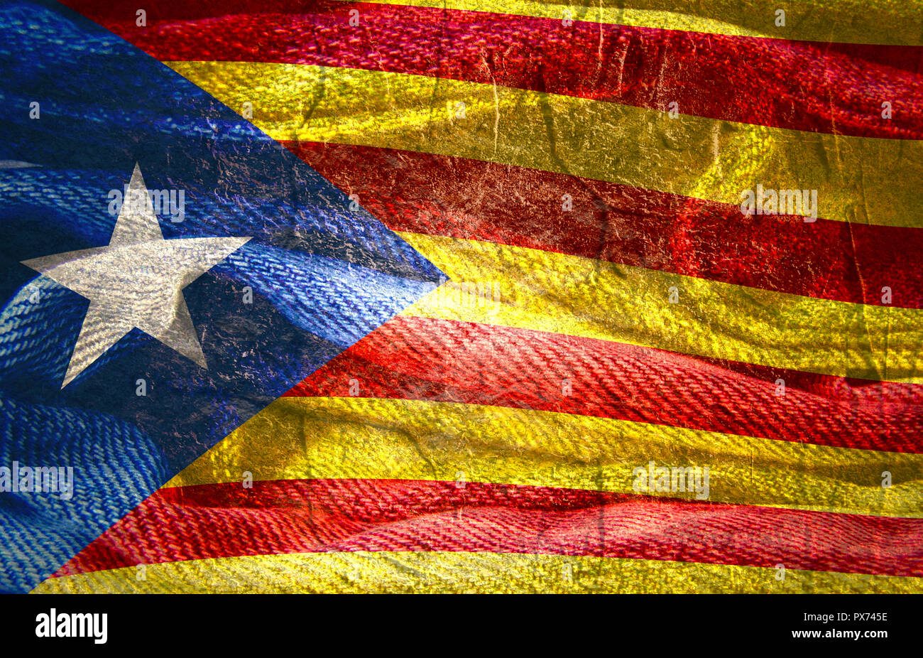 Distress european union flag hi-res stock photography and images - Alamy