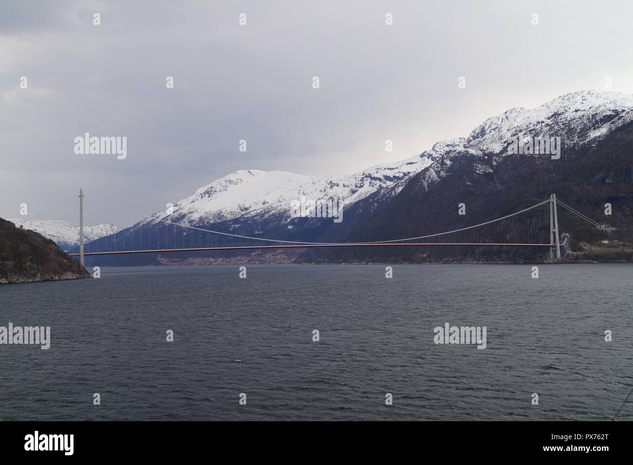 Hardanger Bridge in Norway Stock Photo - Alamy