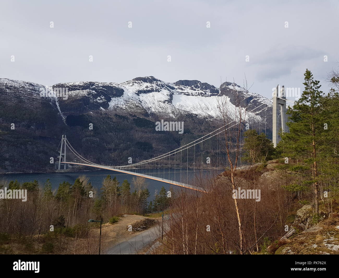 Hardanger Bridge in Norway Stock Photo - Alamy