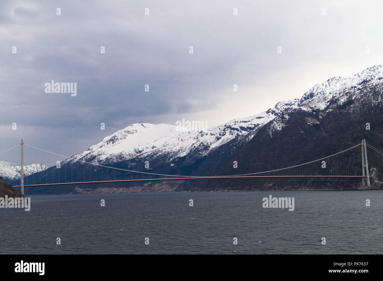 Hardanger Bridge in Norway Stock Photo - Alamy