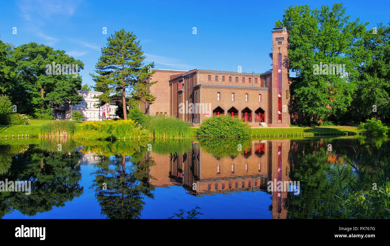 Cottbus art museum, the old power plant in Brandenburg Stock Photo - Alamy