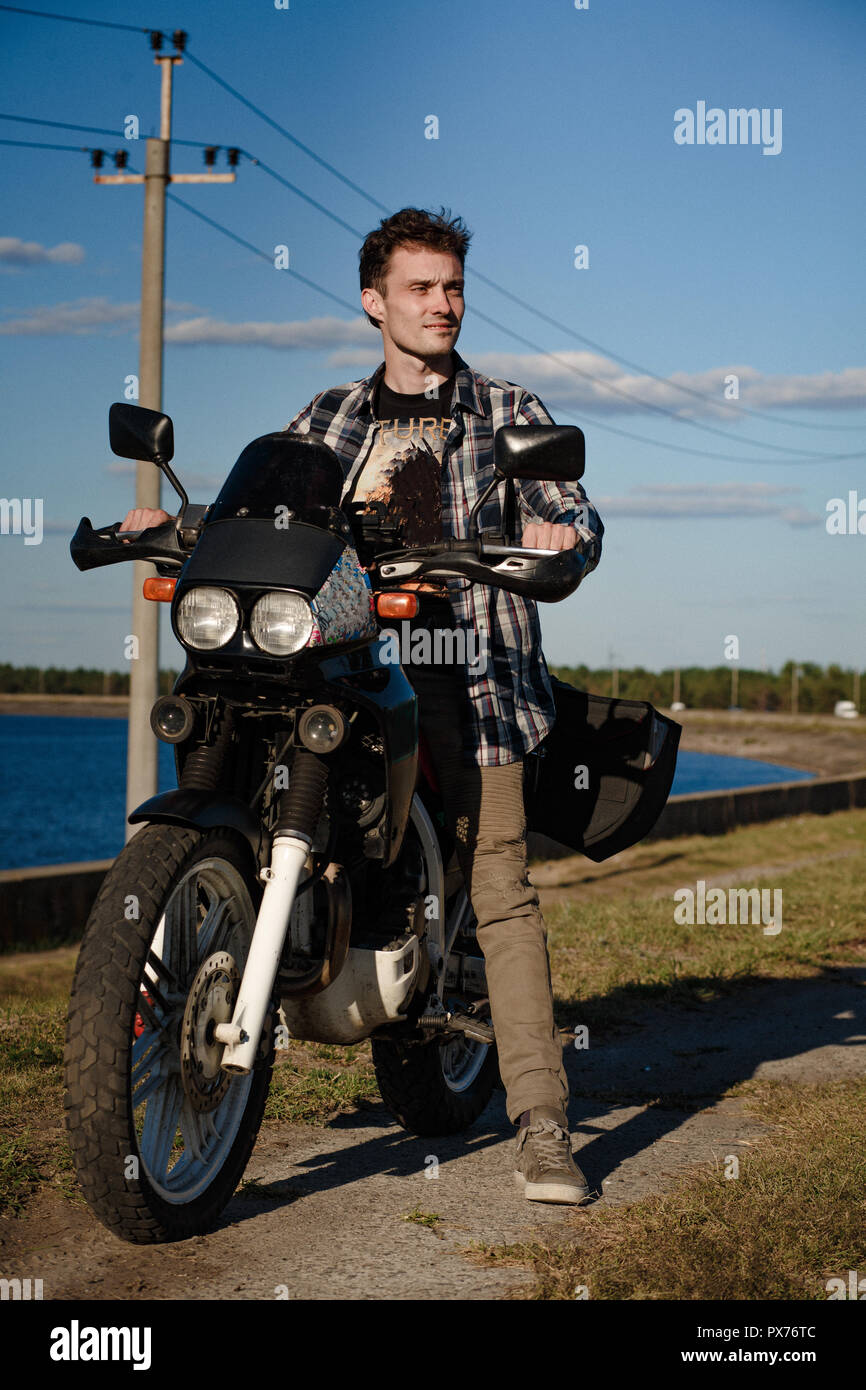 Motorcycle biker hi-res stock photography and images - Alamy