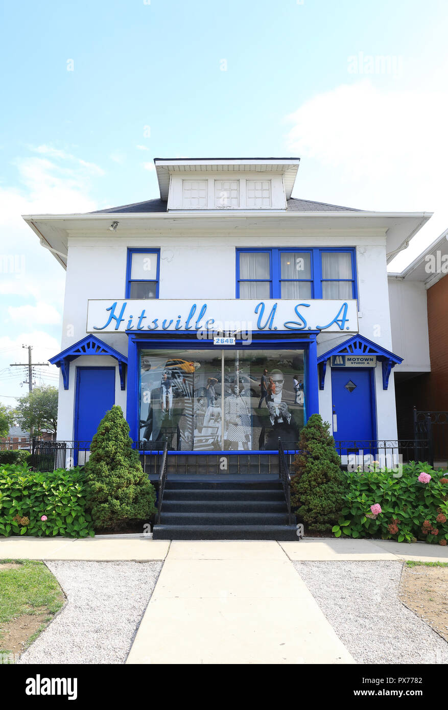 The Motown Museum, or Hitsville USA, where the Motown founder, Berry ...