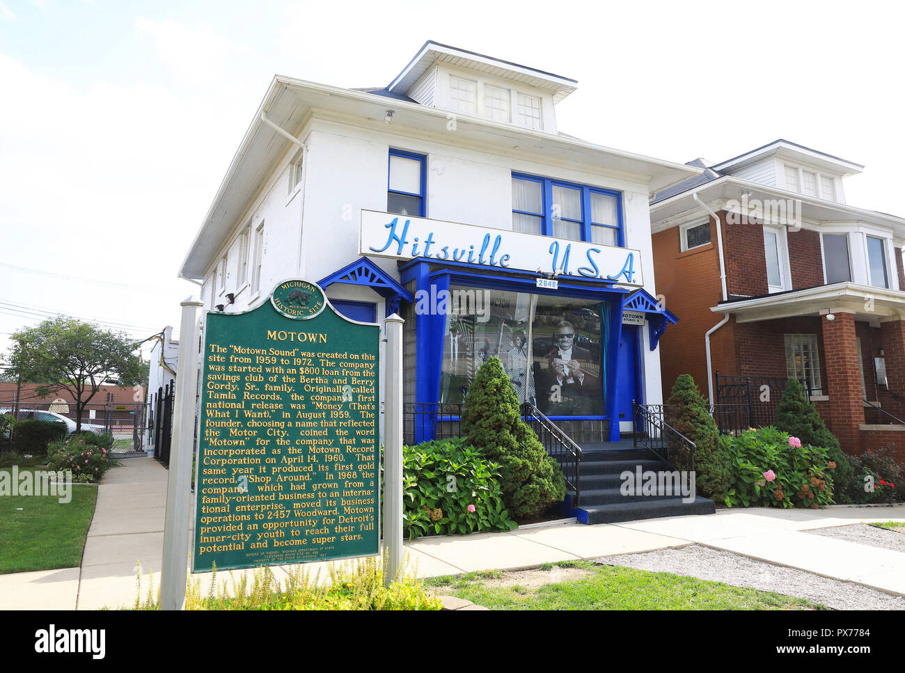 The Motown Museum, or Hitsville USA, where the Motown founder, Berry ...