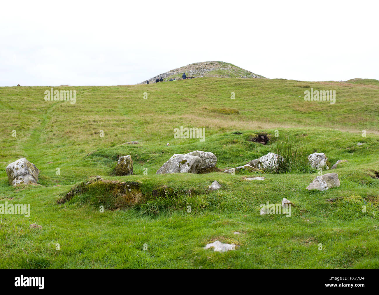 Loughcrew’s Ancient Passage Tombs, Co Meath, Ireland Stock Photo - Alamy