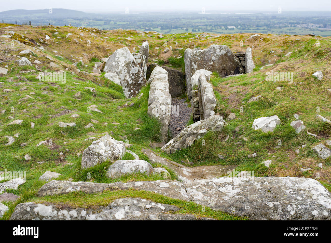 Loughcrew’s Ancient Passage Tombs, Co Meath, Ireland Stock Photo - Alamy