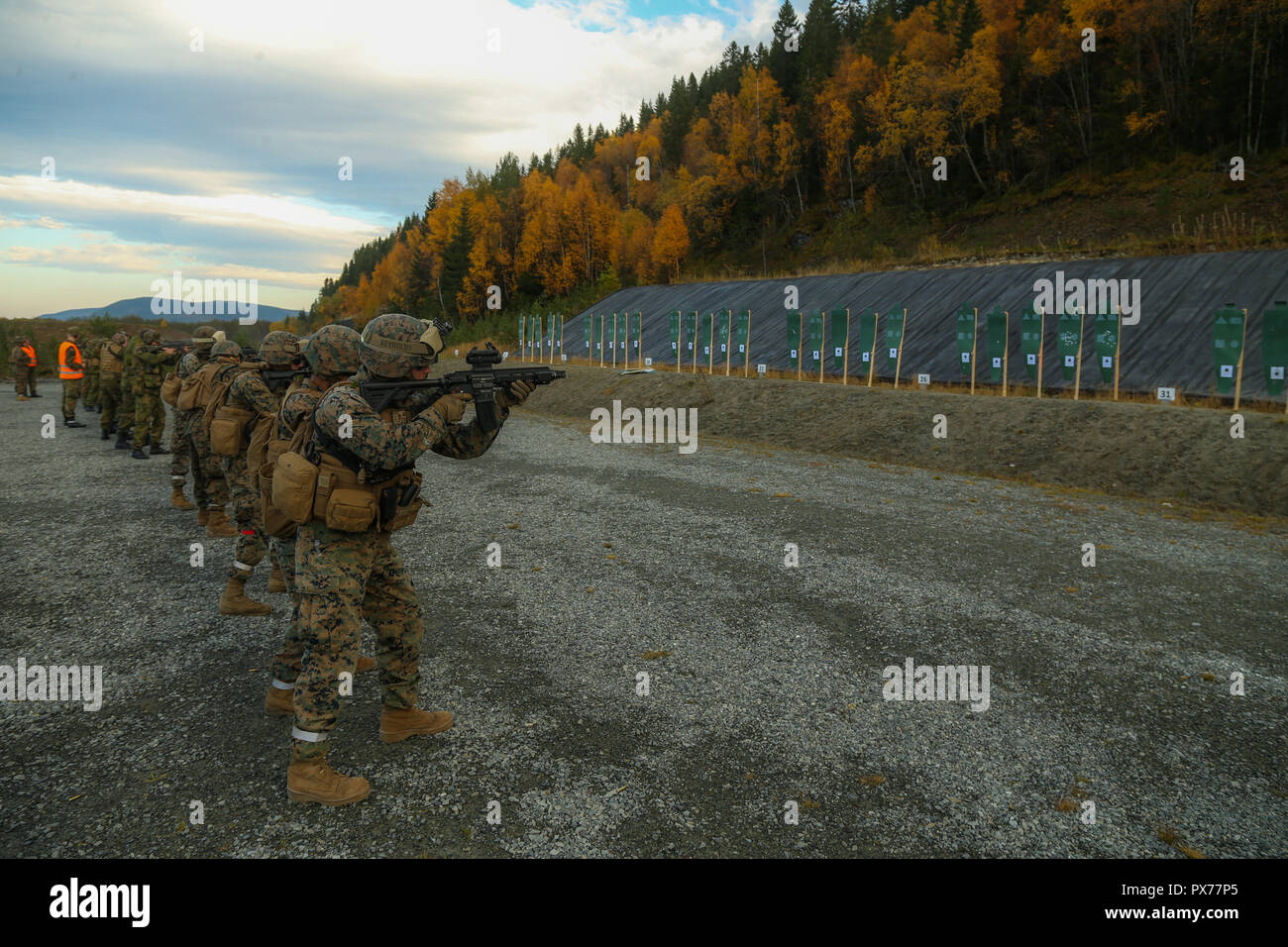 The Norwegian Home Guard trains U.S. Marines with 2nd Marine Logistics ...