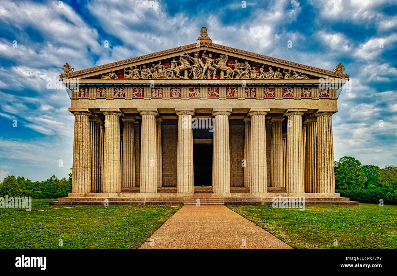 Parthenon replica hi-res stock photography and images - Alamy