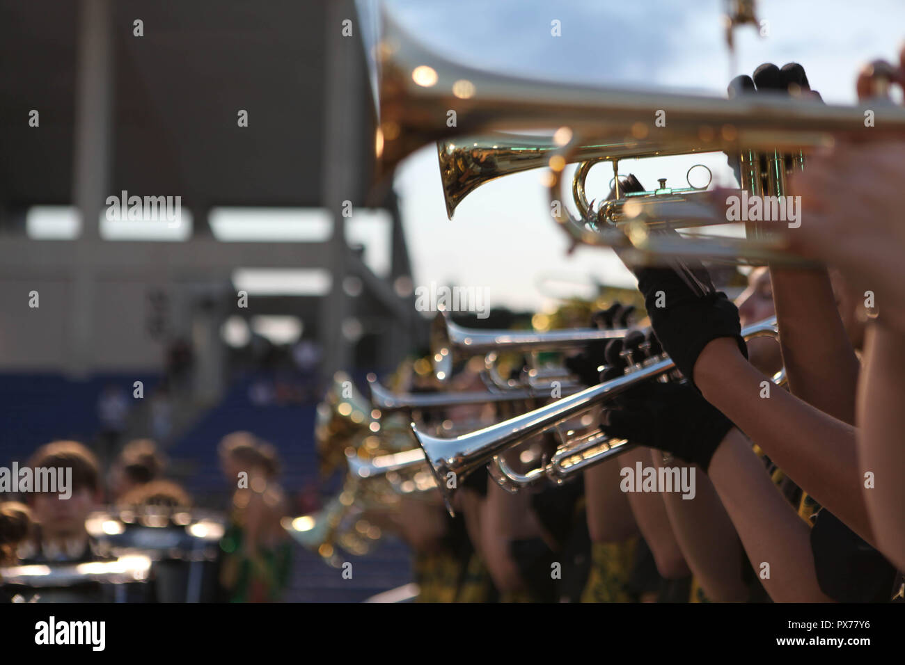 Kids playing musical instruments school hi-res stock photography and ...