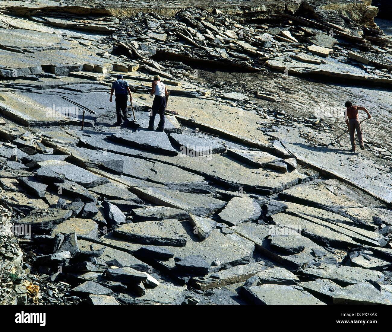 Cantera de pizarra hi-res stock photography and images - Alamy