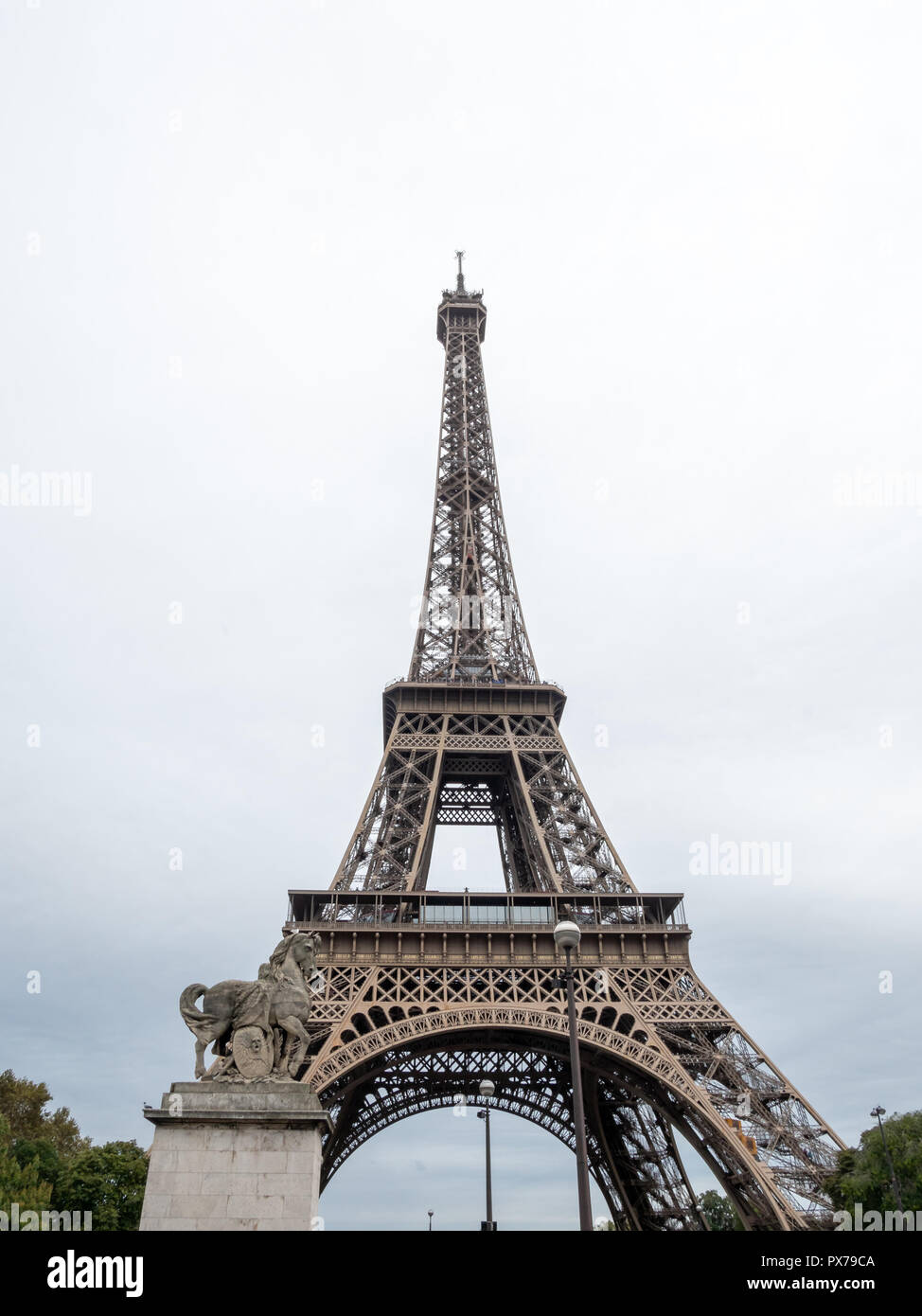 Eiffel tower elevators hi-res stock photography and images - Alamy