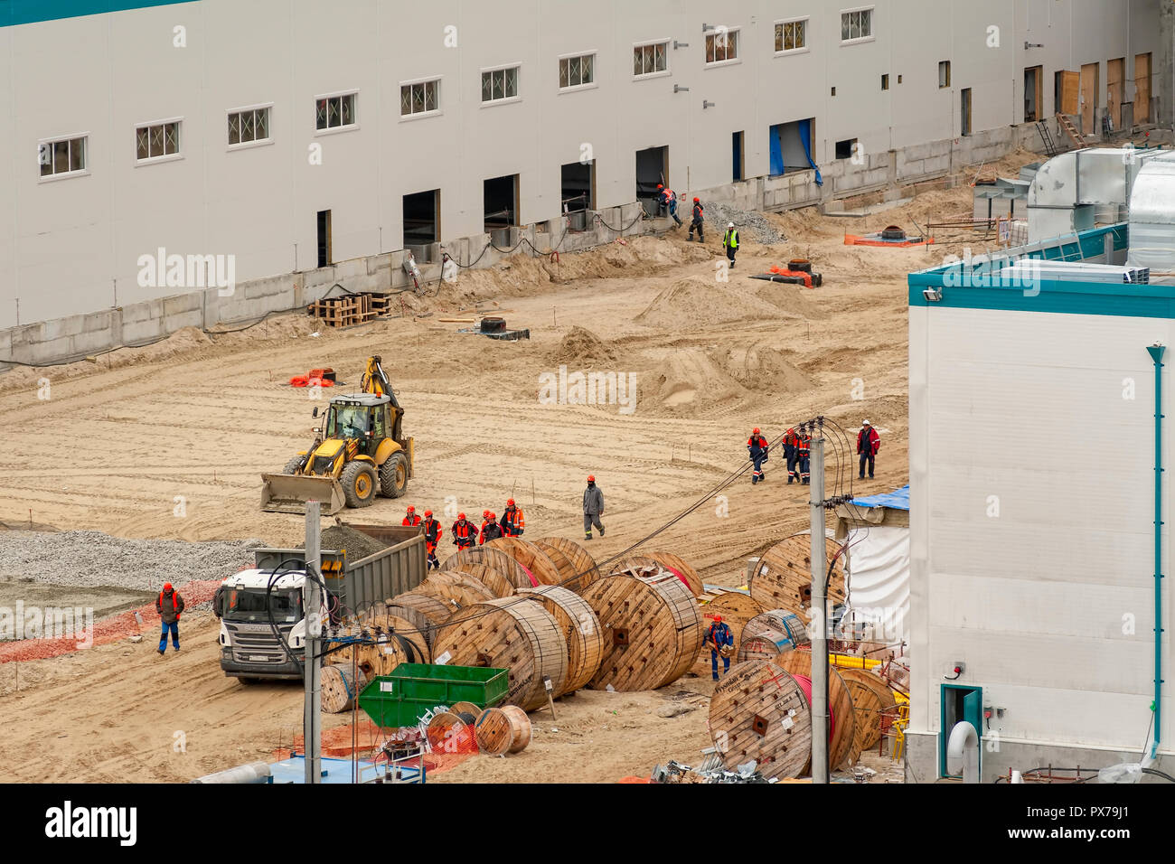 Processing plant construction hi-res stock photography and images - Alamy
