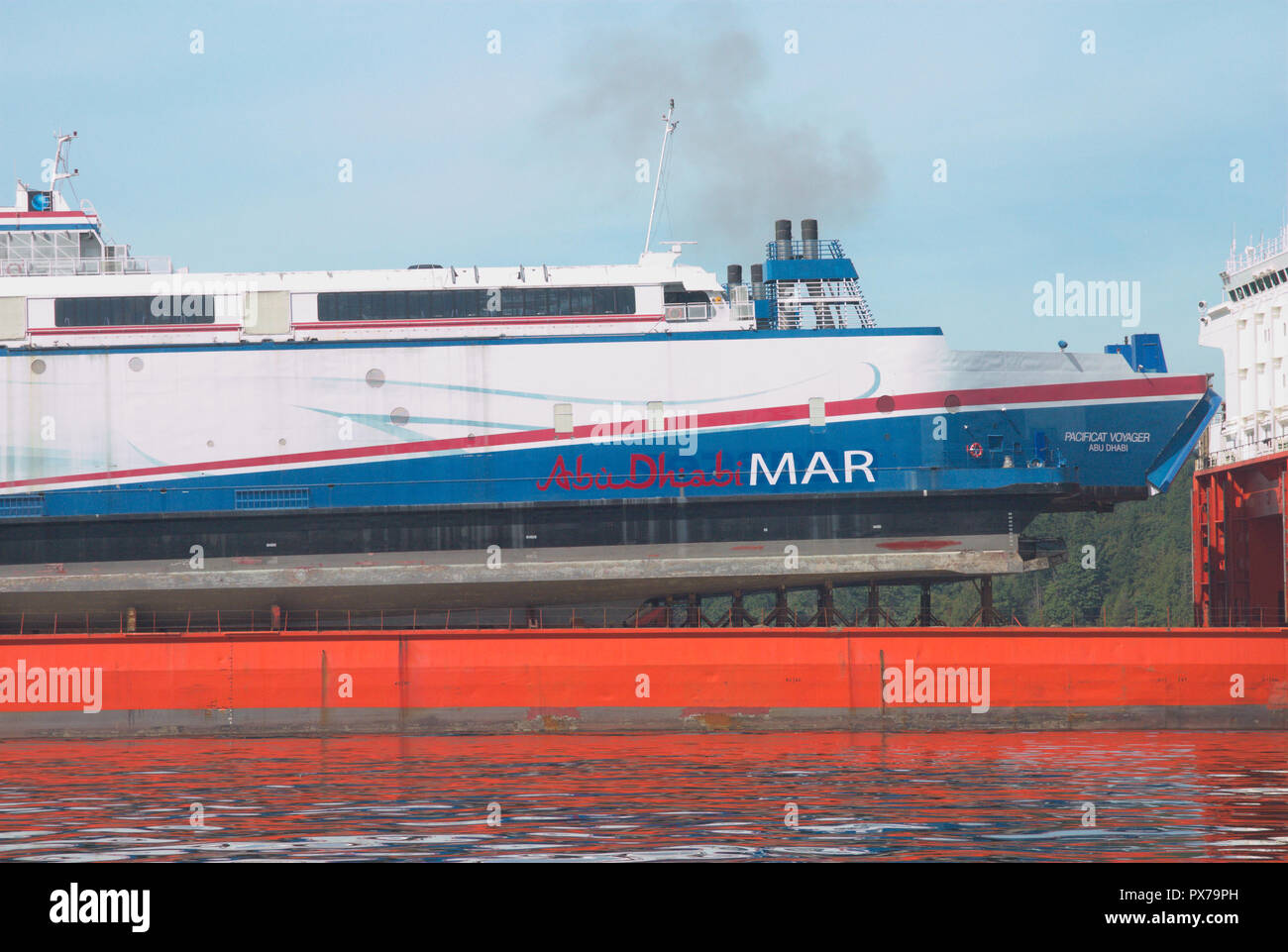 BC FastCat ferry sets off for it new home in British Columbia, Canada ...