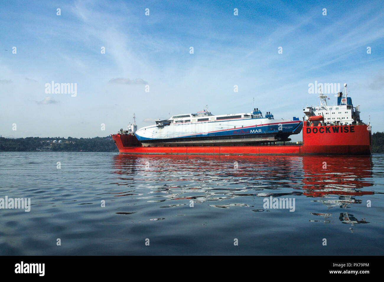 BC FastCat ferry sets off for it new home in British Columbia, Canada ...