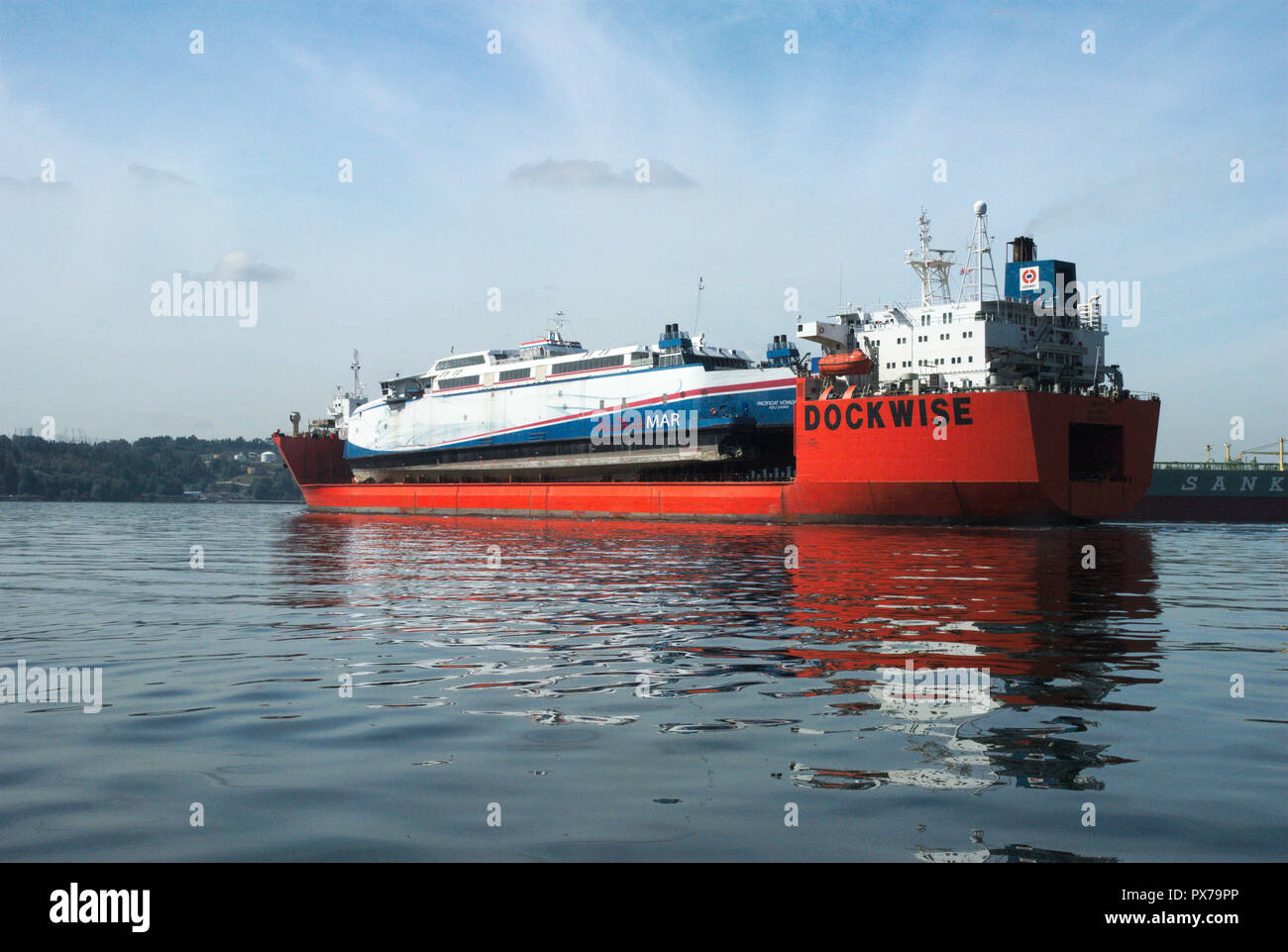 BC FastCat ferry sets off for it new home in British Columbia, Canada ...