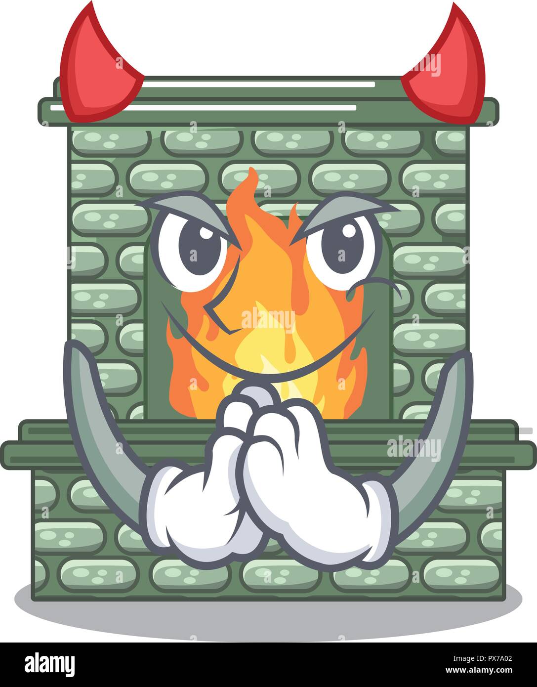 Fire fiend Stock Vector Images - Alamy