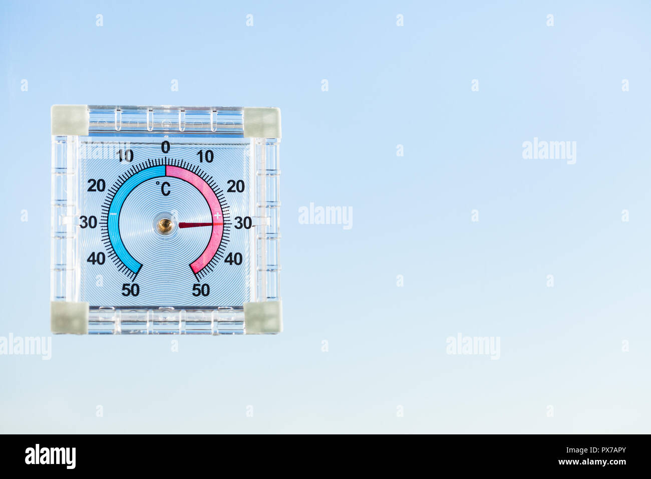 Outdoor thermometer hi-res stock photography and images - Alamy