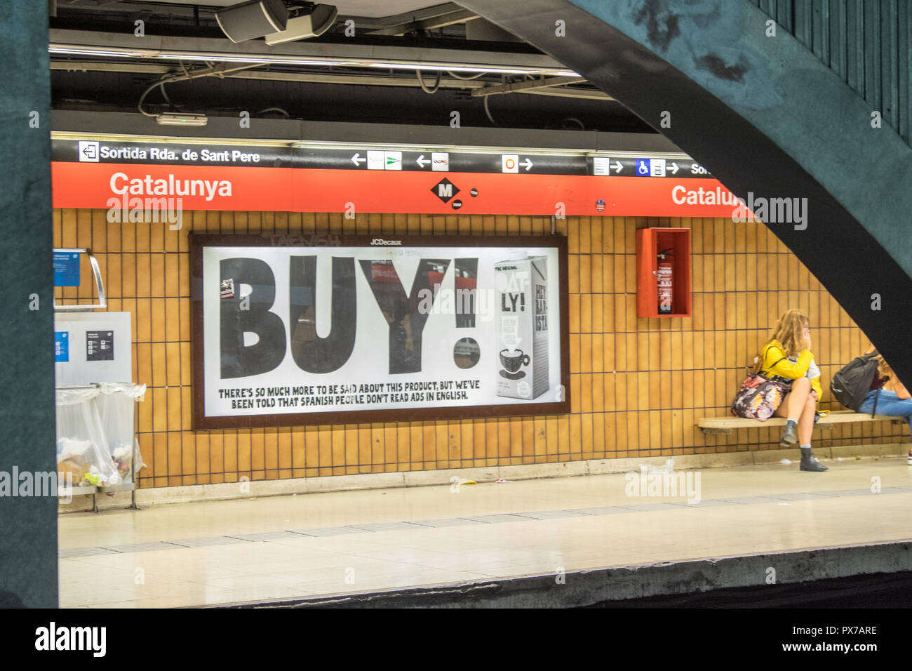 Renfe, Rodalies,R,line,local,train,network,at,Placa Catalunya,train ...