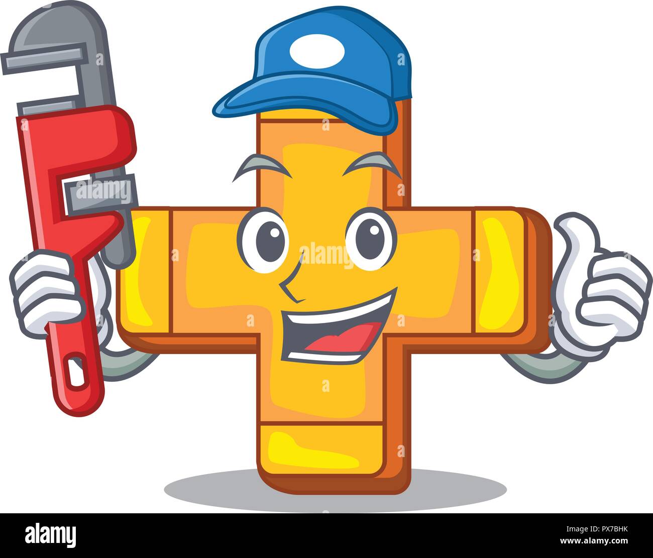 Plus symbol pipe Stock Vector Images - Alamy