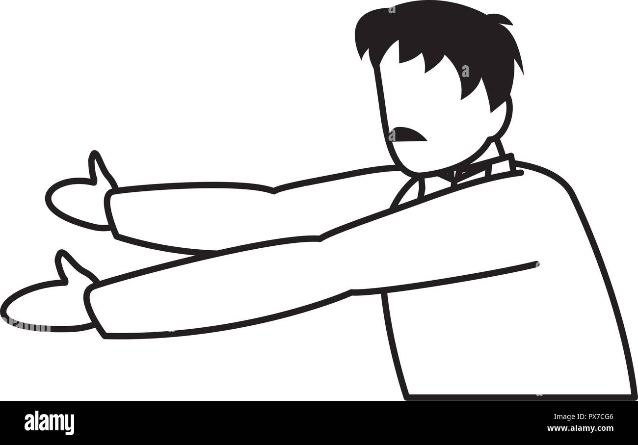 boxing referee icon over white background, vector illustration Stock ...