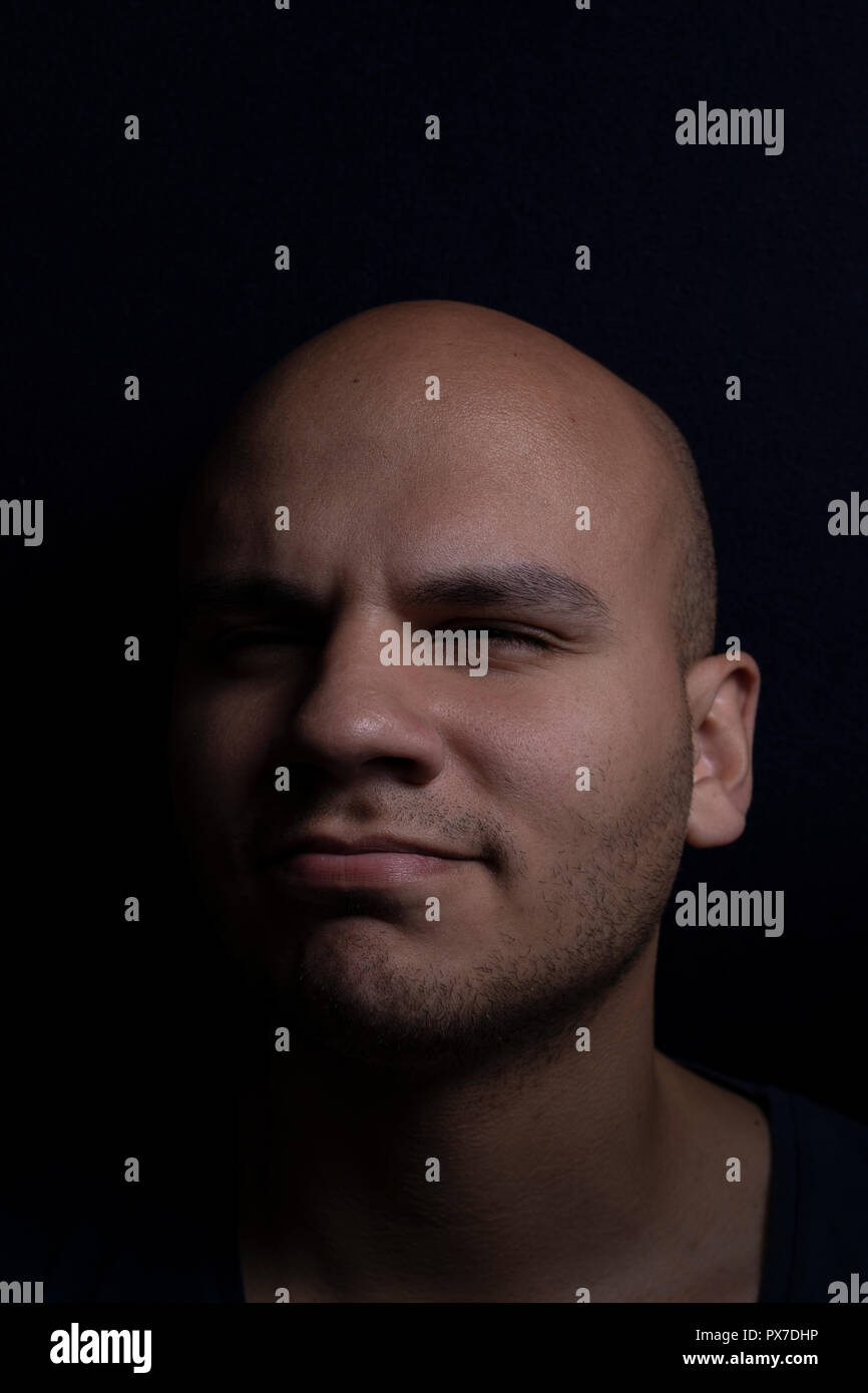 Health bald hi-res stock photography and images - Alamy