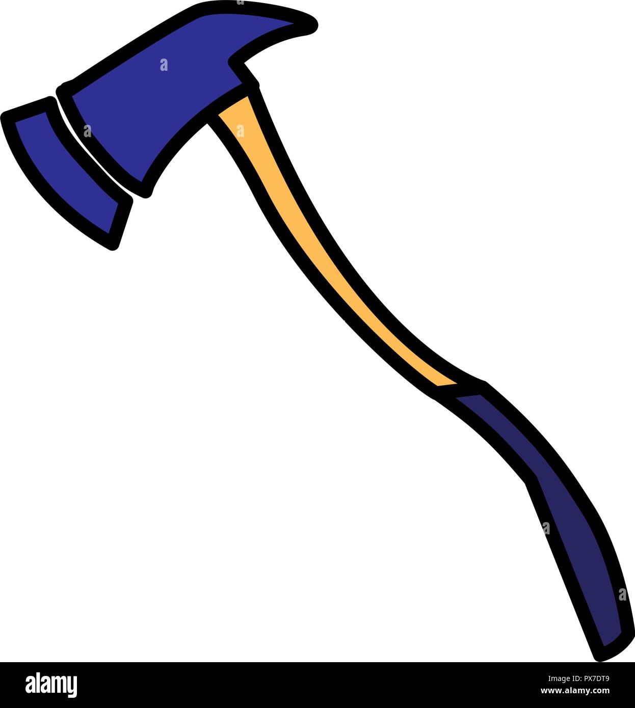 axe tool icon over white background, vector illustration Stock Vector ...