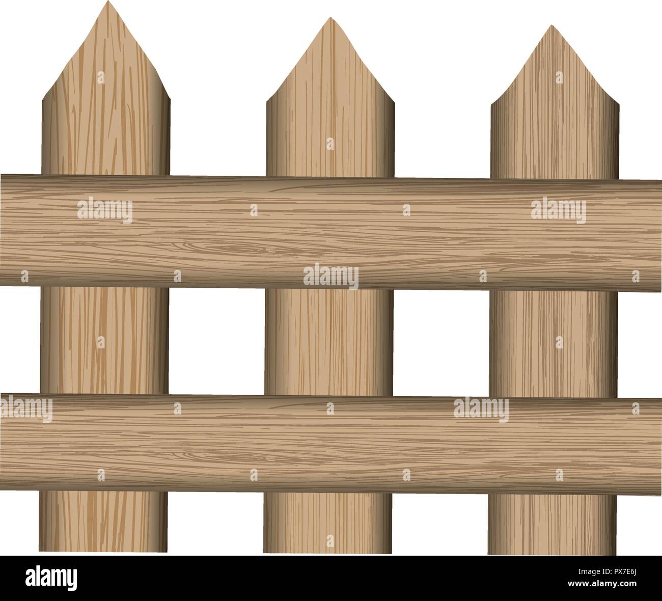 wooden fence isolated icon vector illustration design Stock Vector ...