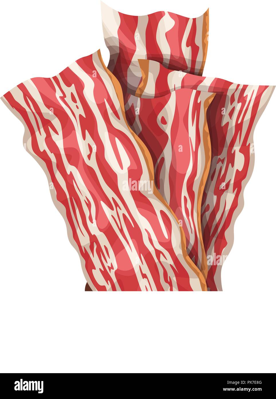 Cured slices Stock Vector Images - Alamy