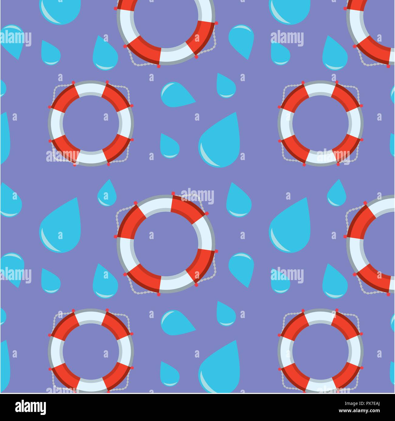 float lifeguard pattern background vector illustration design Stock ...